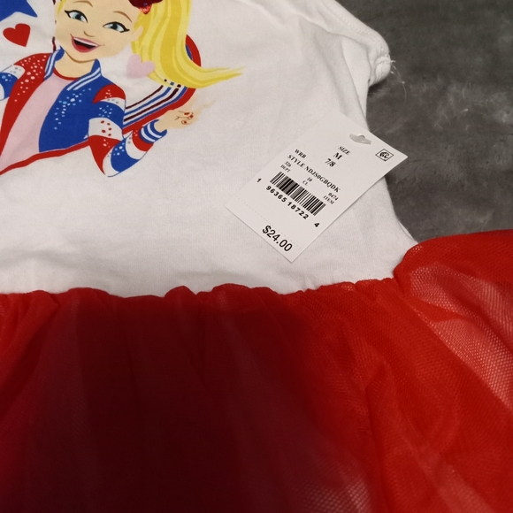 JoJo Siwa | Dresses | Girls Jojo Siwa Americana Tutu Dress Redwhiteblue ...